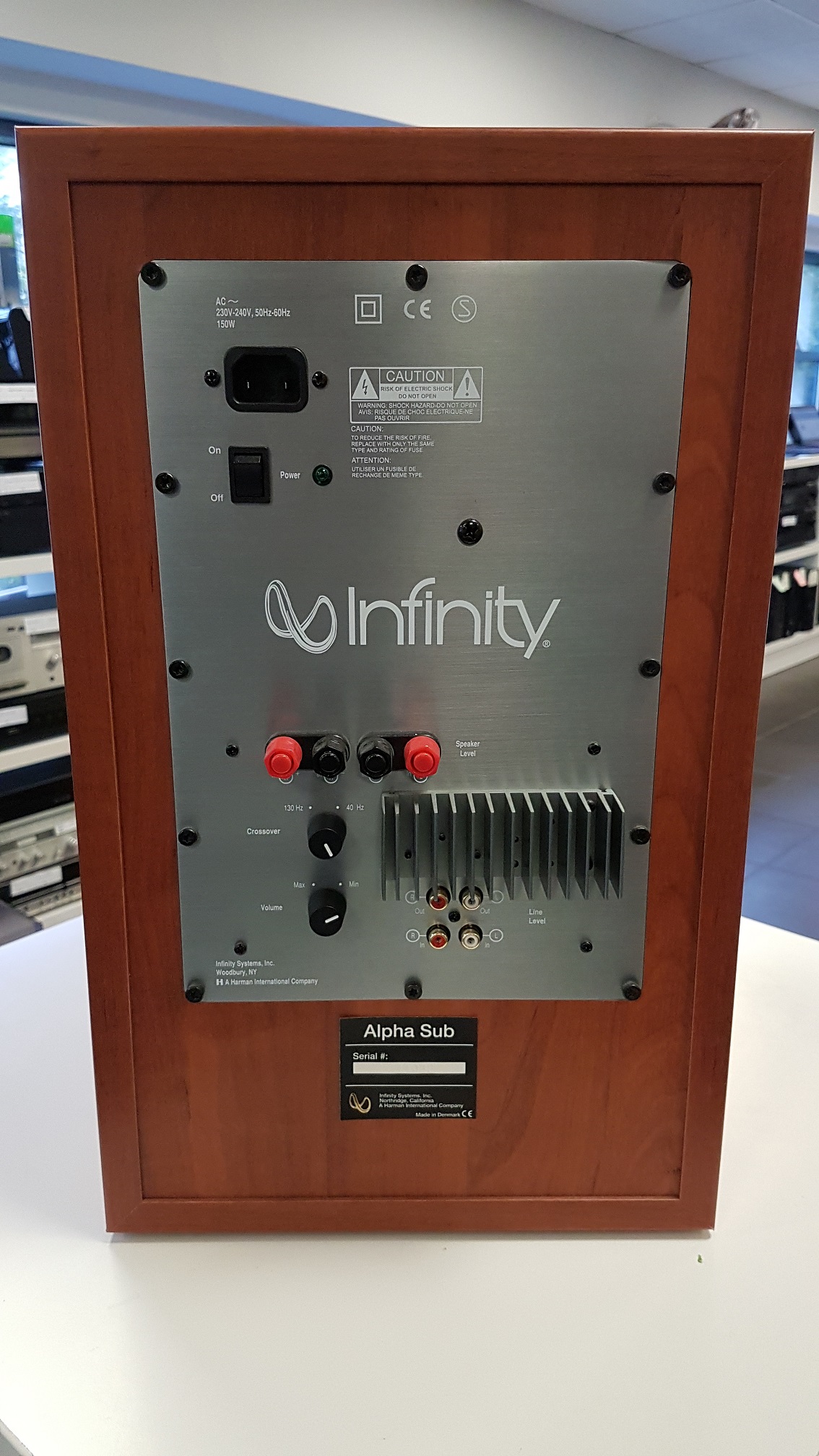 Subwoofer Infinity Alpha Sub - Elektroonika24